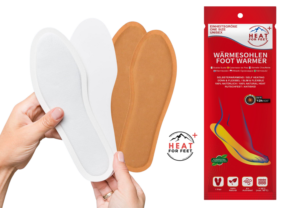 Heat-for-Feet Wärmesohlen 5er-Set – HEAT FOR FEET